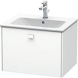 Duravit Brioso Waschtischunterbau BR400101818 620x479mm, Weiß Matt, 1 Auszug