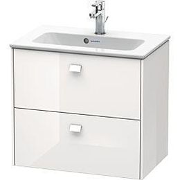 Duravit Brioso Waschtischunterschrank BR411002222 Compact 620x553 mm, Weiß Hochglanz, 2 Auszüge