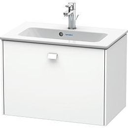 Duravit Brioso Waschtischunterbau BR401001818 620x389mm, Compact, Weiß Matt, 1 Auszug