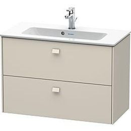 Duravit Brioso Waschtischunterbau BR411109191 Compact 820x553 mm, Taupe, 2 Auszüge