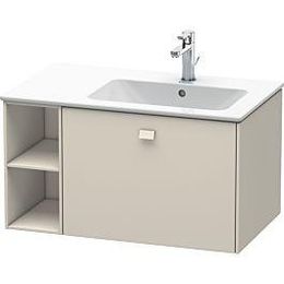 Duravit Brioso Waschtischunterbau BR401409191 820x479mm, Taupe, Regal rechts