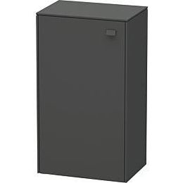 Duravit Brioso Halbhochschrank Individual 61-91cm BR1340L4949, Graphit Matt, Tür links