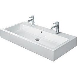 Duravit Vero Waschtisch 0454100000 1000 mm, weiss, mit Hahnloch und Überlauf