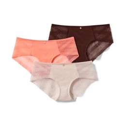 Tchibo - 3 Pantys - Damen - Gr. M - creme