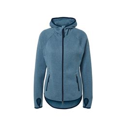 Tchibo - Strickfleece-Jacke - Damen - Gr. L - blau