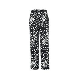 Tchibo - Gepunktete Webhose - Damen - Gr. 44 - schwarz/gepunktet