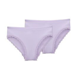 Tchibo - 2 Seamless-Slips - Damen - Gr. M - lila