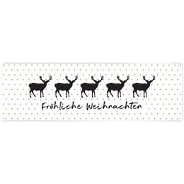 INTERLUXE Home Accessoires Dekoschild "Fröhliche Weihnachten"