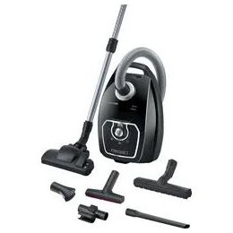 Siemens Bodenstaubsauger "Z7.0 VSZ7X500, ideal für Allergiker, Hygiene-Filter, extrem leise", schwarz, B:32cm H:27,5cm T:48cm, Bodenstaubsauger, Bodendüse für Parkett, Teppich, Fliesen, 15m Aktionsradius, schwarz