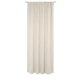 Vorhang WIRTH "Umea" Gr. 1, beige, B:132cm H:145cm, Jacquard, Polyester, Gardinen