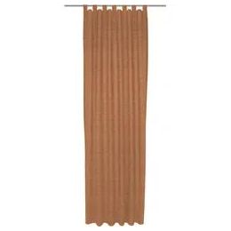 Vorhang WIRTH "Trondheim B", orange (terra), B:132cm H:355cm, Polyacryl, Gardinen, nach Maß
