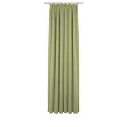 Vorhang ADAM "Uni Collection", grün, B:142cm H:355cm, Baumwolle (Bio-Baumwolle), Gardinen, aus 100% Bio-Baumwolle