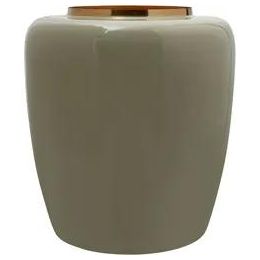 Dekovase Kayoom "Vase Art Deco 125", gold (goldfarben), B:34cm H:36,5cm T:34cm Ø:34cm, Vasen