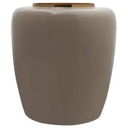 Dekovase Kayoom "Vase Art Deco 125", gold, B:34cm H:36,5cm T:34cm Ø:34cm, Vasen