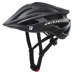Mountainbikehelm Cratoni "MTB-Fahrradhelm Agravic" Gr. 59, schwarz (schwarz matt), Helme, 59/62 Kopfumfang: 59cm - 62cm