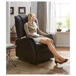 TV-Sessel Duo Collection "Messina XXL bis 150 kg belastbar, mit elektrischer Aufstehhilfe", schwarz, B:84cm H:115cm T:94cm, NaturLeder: Bitte beachten Sie, dass Lederbezüge mehr Nähte aufweisen als Stoffbezüge.;DickLeder in Sitz und Rücken, Korpus in passendem Softlux-Kunstleder bezogen, Sessel, Fernsehsessel, Relaxfunktion und Taschenfederkern mit Stahlwellenunterfederung, Topseller