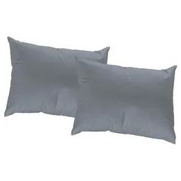 Kissenhülle ADAM "Uni Light Collection", blau (königsblau), B:60cm L:40cm, Baumwolle, Obermaterial: 100% Baumwolle, Kissenbezüge, im Uni Design