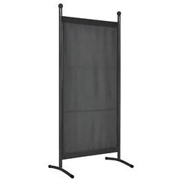 Stellwand, grau (anthrazit), B:82cm H:178cm, Kunststoff, Stahl, Angerer FREIZEITMÖBEL, Stellwände