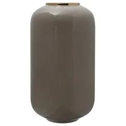 Dekovase Kayoom "Vase Art Deco 275", gold (goldfarben), B:24cm H:48,5cm T:24cm Ø:24cm, Vasen