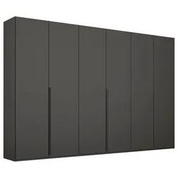 Drehtürenschrank Rauch "Kleiderschrank Schrank Garderobe Wäscheschrank PURISMA in schlichter", grau (graphit), B:301cm H:223cm T:60cm, Holzwerkstoff, Schränke, Eleganz mit umfangreicher Innenausstattung MADE IN GERMANY