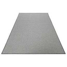 Outdoorteppich Esprit "Raccoon, ESP-22557", schwarz (schwarz, weiß), B:120cm H:4mm L:170cm, Polypropylen (PP), Teppiche, Läufer, wetterfest,schwarz weiß kariert, ideal für Balkon, Terrasse