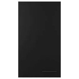 Hängeschrank Flex-Well "Capri", schwarz (schwarz, endgrain oak), B:50cm H:89cm T:32cm, Holzwerkstoff, Schränke, (B x H x T) 50 x 89 x 32 cm, mit viel Stauraum