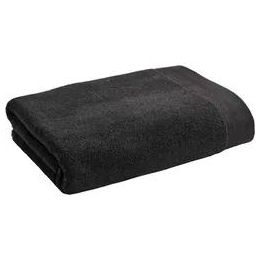 Duschtücher Christy "LUXE", schwarz, B:76cm L:137cm, Walkfrottier, Obermaterial: 100% Baumwolle, Handtücher, Luxus Duschtücher in Premium Qualität mit 730g/m2, 76x137cm, 2er Set