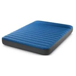 Luftbett Intex "Camping-Matratze Truaire Dura-Beam mit USB150 Pumpe" Gr. 152, blau (blau, anthrazit), Luftbetten, B/H/L: 152cm x 22cm x 203cm, Polyurethan, mit Aufbewahrungs-Tasche, B:152cm H:22cm L:203cm
