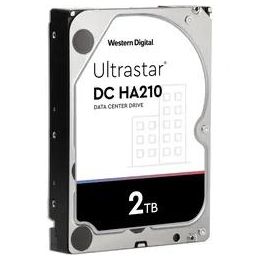 Western Digital HDD-Festplatte "Ultrastar DC HA210 2TB", silber (silberfarben), 2 TB, Festplatten, Bulk