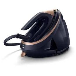 Philips Dampfbügelstation "PerfectCare 9000 Series PSG9030/20", blau (dunkelblau, kupfer), Dampfbügelstationen, ActiveSense Technologie, SteamGlide Elite Bügelsohle, 720 gr Dampfstoß