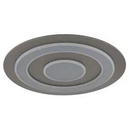 Globo LIGHTING LED Deckenleuchte "JAYDEN", schwarz (anthrazit gebürstet), 1 Stk., Leuchten, Deckenlampe, 3 Helligkeitsstufen, Designlampe, Wohnzimmer