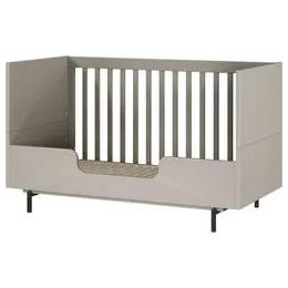 Kinderbett Germania "Tomino in 2 Ausführungen", grau (steingrau, steingrau, steingrau), B:144cm H:87cm, Betten, inkl. Umbauseiten, B/H/T 144/87/75 cm, belastbar bis 100 kg