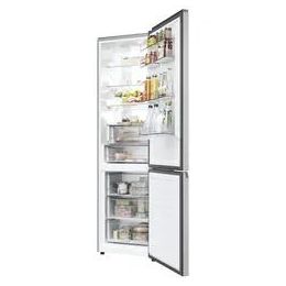 Haier Kühl-/Gefrierkombination "HDPW7620ANPK", Standardmodul: A (A-G), silber (inox), B:59,5cm H:205cm T:66,7cm, Kühlschränke, Daylight: LED-Lichtsäule für optimale Sicht