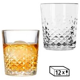 Tumbler-Glas Libbey "Libbey D.O.F Glas 12er Set -OCULAR-", transparent, H:11cm Ø:9cm, Glas, Trinkgefäße, 355 ml, hochwertig verarbeitet, im modernen Design