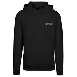 Mister Tee Kapuzensweatshirt MISTERTEE "MisterTee Praying Mary Hoody", Herren, Gr. XS, schwarz, 65% Baumwolle, 35% Polyester, bedruckt, Sweatshirts