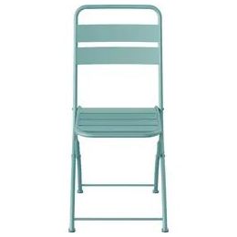 Klappstuhl Essentials "Breeze", blau, B:43cm H:87,5cm T:54cm, Stahl, Stühle, blau