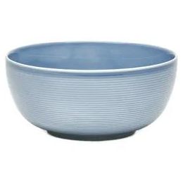 Schale Van Well "Jive, 16 cm, 6 Stück", blau, H:7,5cm Ø:16cm, Porzellan, Schüsseln, spülmaschinengeeignet