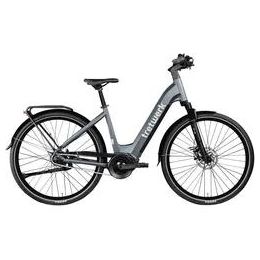 E-Bike Tretwerk "Amber Nexus" Gr. 48, grau (anthrazit), Elektrofahrräder, 48cm, 28 Zoll (71,12cm), Tretwerk Amber Nexus E Bike Damen 28 Zoll Elektrofahrrad 155 - 185cm