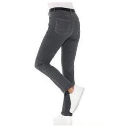 Bequeme Jeans, Damen, Gr. 25, Kurzgrößen, schwarz (anthrazit, grau, denim), 99% Baumwolle, 1% Elasthan, unifarben, lang, Jeans