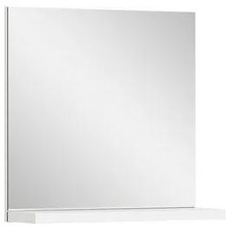 Wandspiegel Inosign "Skoskap, Breite 60 cm, 1 Ablageboden, inklusive Wandmontagematerial", weiß, B:60cm H:59cm T:18cm, Spiegelglas, Spiegel, Garderobenspiegel, Spiegel, Flurspiegel, Dielenspiegel, Spiegelpaneel