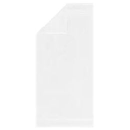 Handtücher Egeria "Manhatten Gold", weiß, B:50cm L:100cm, Frottier, Obermaterial: 100% Baumwolle, Handtücher, Uni Programm mit Streifenbordüre, reine Baumwolle