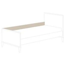Umbauseiten Paidi "MILA & BEN Steiff by Paidi, zusätzliche Schutzseite am Bett", beige (cashmere, beige), B:200cm H:18cm T:2cm, Spanplatte, Umbauseiten, Rausfallschutz in Beige, geprüfte Sicherheit