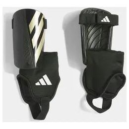 Fußball Schienbeinschoner Adidas PERFORMANCE "TIRO SG MTC J", Kinder, Gr. S, schwarz-weiß (schwarz, gold metallic, weiß), Protektoren