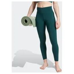 Trainingstights Adidas PERFORMANCE "All Me 7/8 L", Damen, Gr. XS, N-Gr, aurivy, aurivy, Obermaterial: 79% Polyester, 21% Elasthan, 7/8-Länge, Hosen