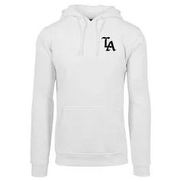 Mister Tee Sweatshirt MISTERTEE "MisterTee Herren LA Hoody", Herren, Gr. 4XL, weiß, 65% Baumwolle, 35% Polyester, bedruckt, Sweatshirts