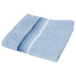 Handtücher Dyckhoff "Chenille", blau, B:70cm L:140cm, Frottier, Frottier, Handtücher