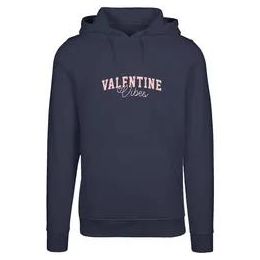 Kapuzenpullover F4NT4STIC "Valentinstag Valentine Vibes", Damen, Gr. XL, navy, Obermaterial: 65% Baumwolle, 35% Polyester, relaxed fit, Pullover, Premium Qualität