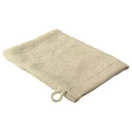 Waschhandschuh GOLD-LINE, beige (sand), B:16cm L:22cm, Baumwolle, Handtücher