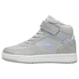 Sneaker Kangaroos "K-CP BOUND MID EV", Gr. 29, grau (ultimate grau, lavendin), Synthetik, Schuhe, Wasserdicht, Warmfutter