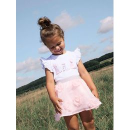 name it Shirt "Hadia" in Rosa/ Weiß - 42% | Größe 92 | Kinder-oberteile